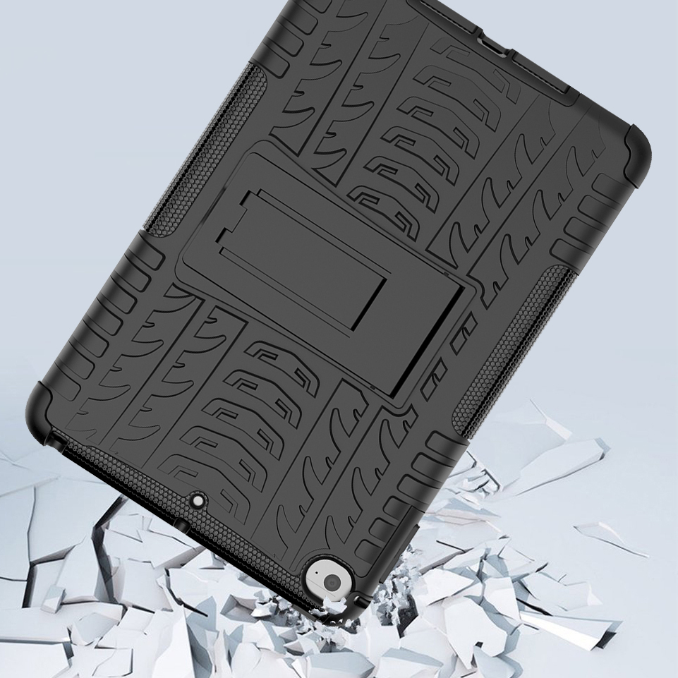 Rugged Tough Shockproof Case for Apple iPad Mini 5th Gen (Black)